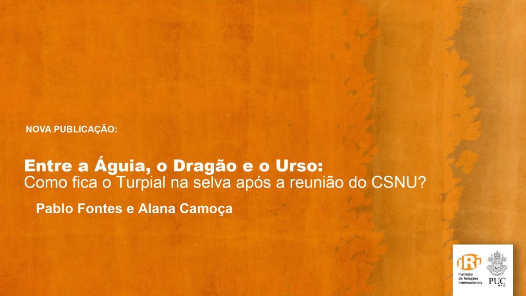 Entre a Águia, o Dragão e o Urso: Como fica o Turpial na selva após a ...