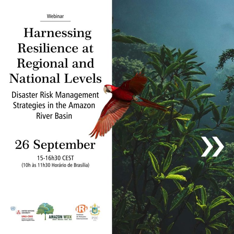 Webinar: Harnessing Resilience at Regional and National Levels ...